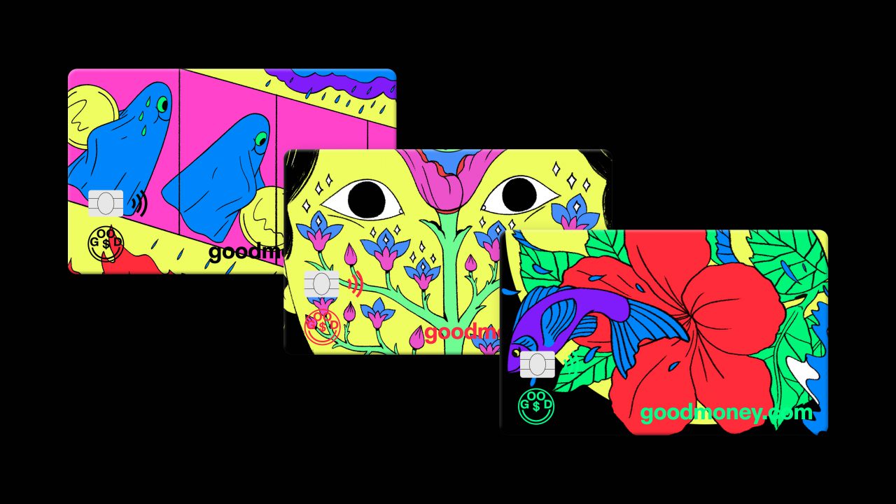 Good Money, Digital Bank Branding : New Studio