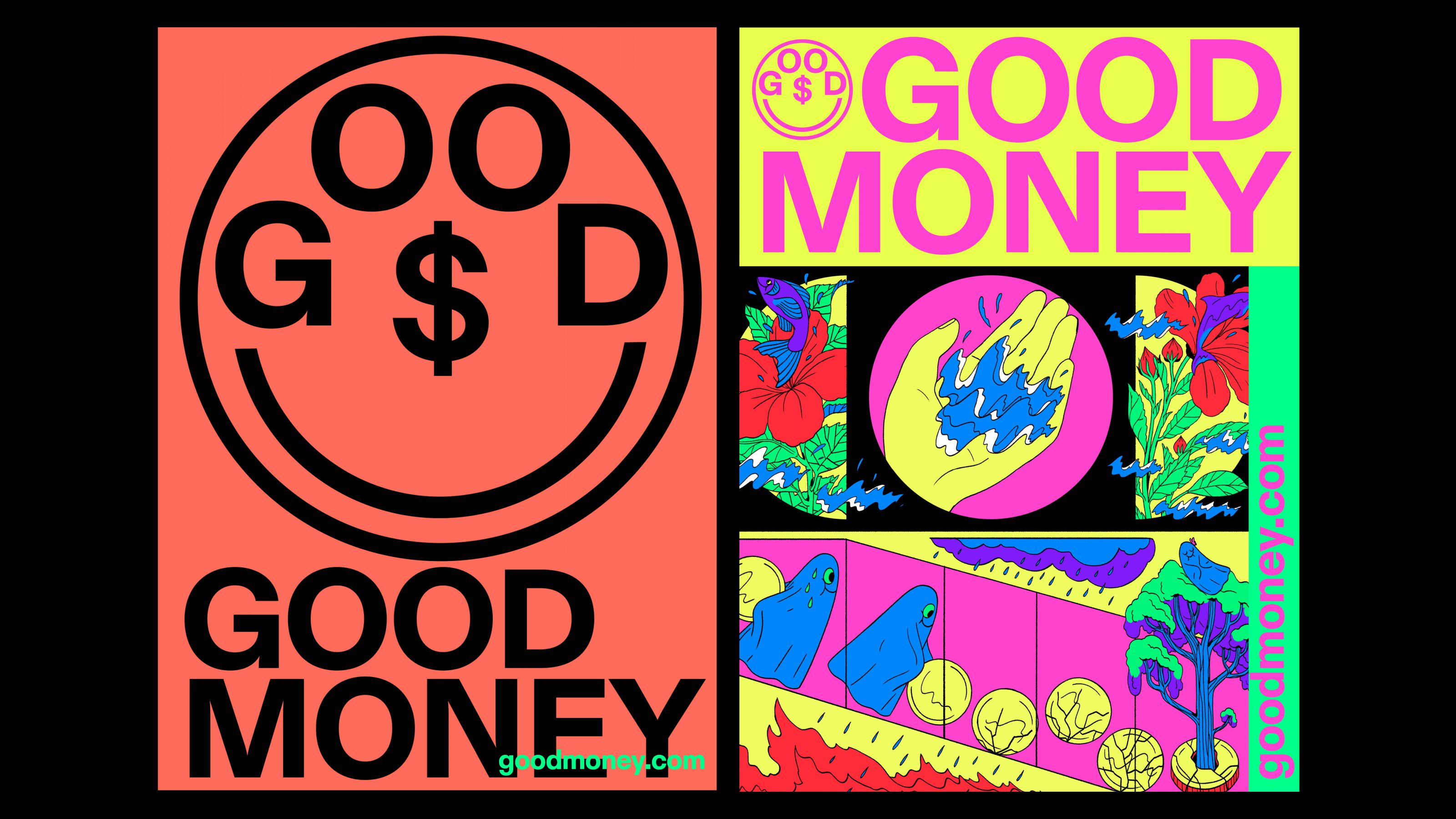 Good Money, Digital Bank Branding : New Studio