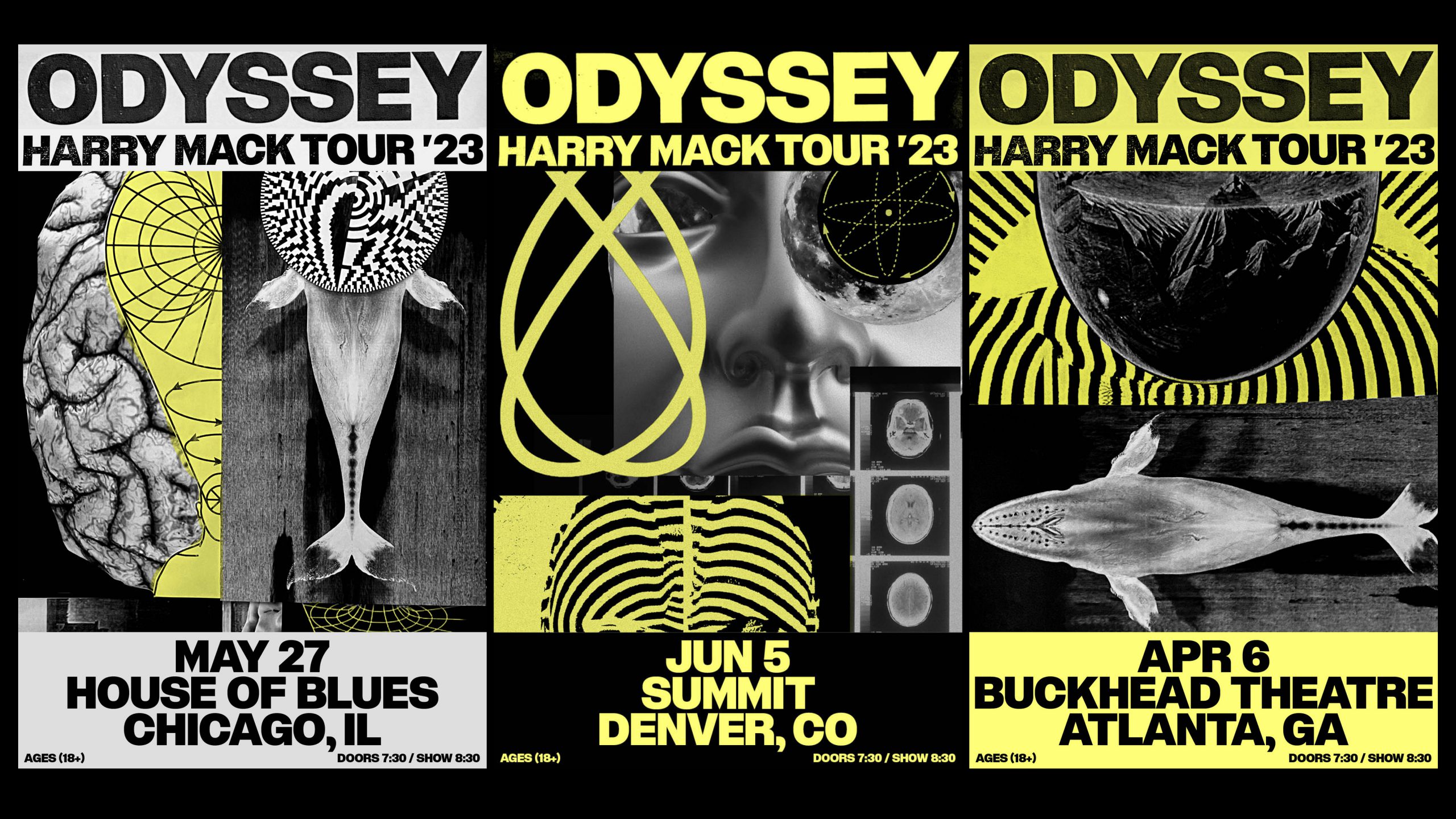 Harry Mack, Odyssey 2023, Tour Visuals : New Studio