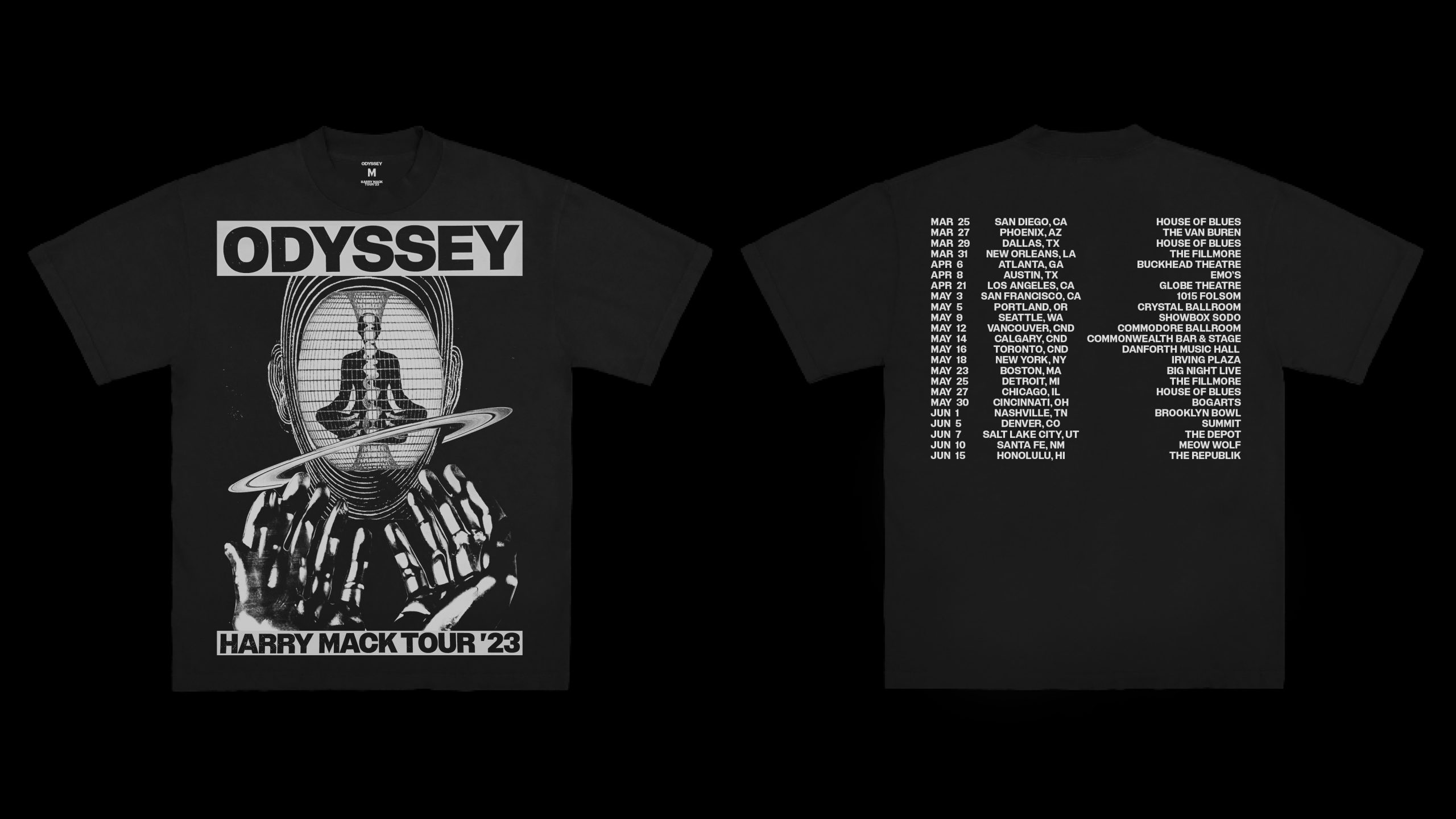 Harry Mack, Odyssey 2023, Tour Visuals : New Studio
