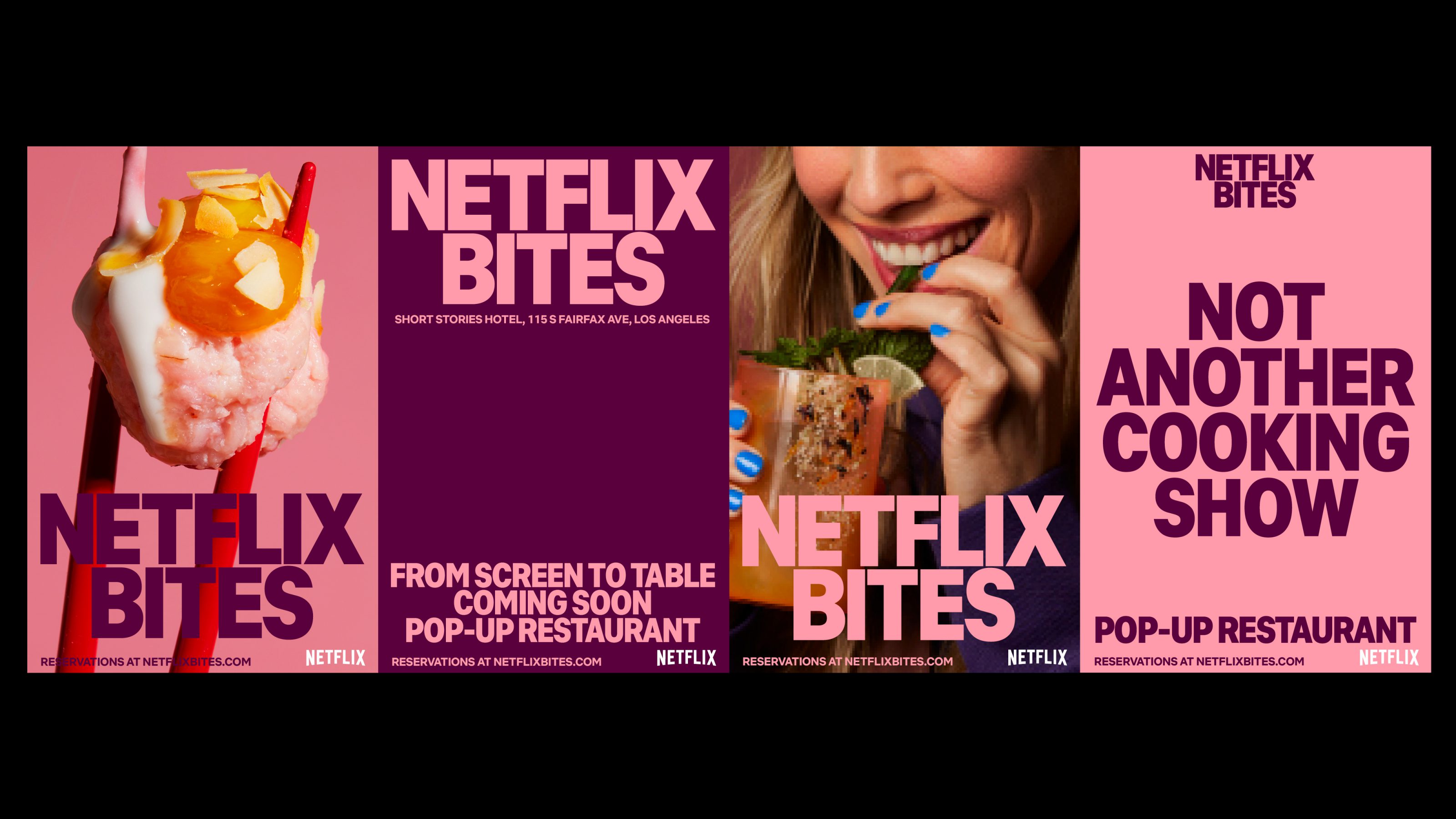 Netflix Bites, Event Branding : New Studio