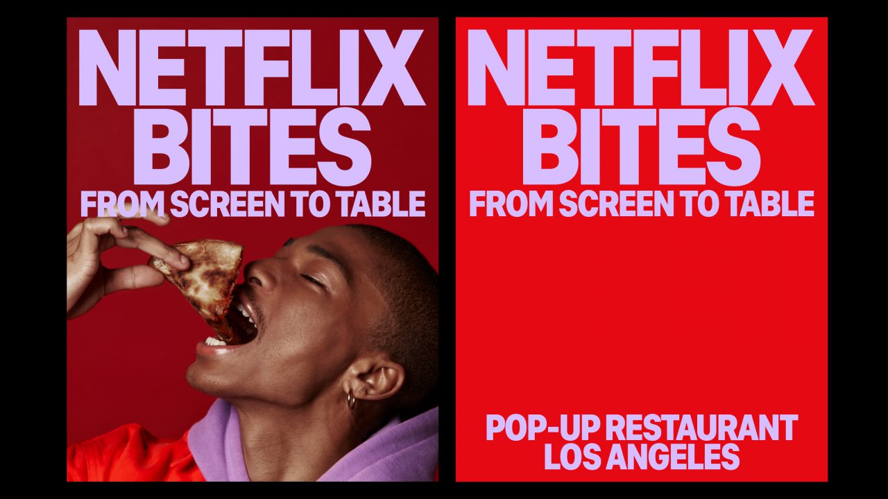 Netflix Bites, Event Branding : New Studio