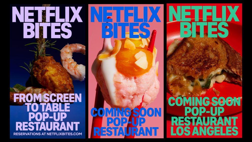Netflix Bites, Event Branding : New Studio