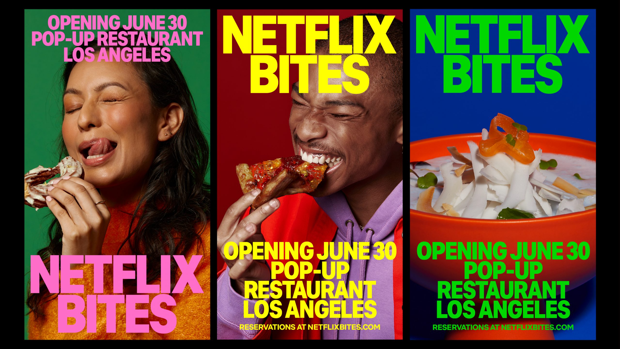Netflix Bites, Event Branding : New Studio