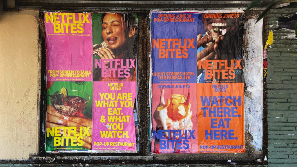 Netflix Bites, Event Branding : New Studio